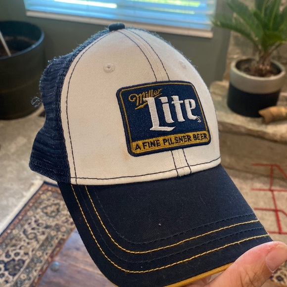 Accessories | Miller Lite Baseball Cap Osfa | Poshmark